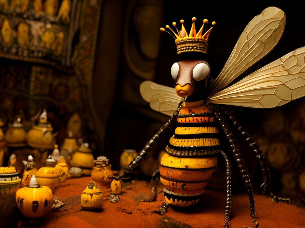 The Curious Queen-Bee: How Ananse's Trick Won... | Mythopia