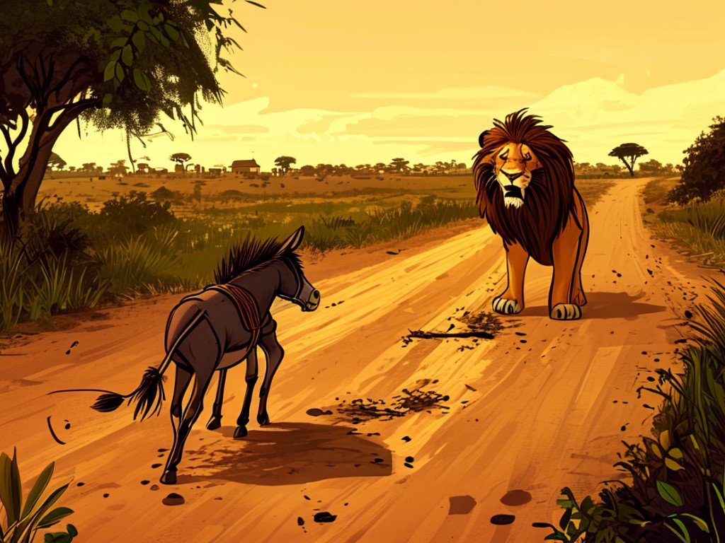 Ananse's Underground Donkey Trick: How He... | Mythopia