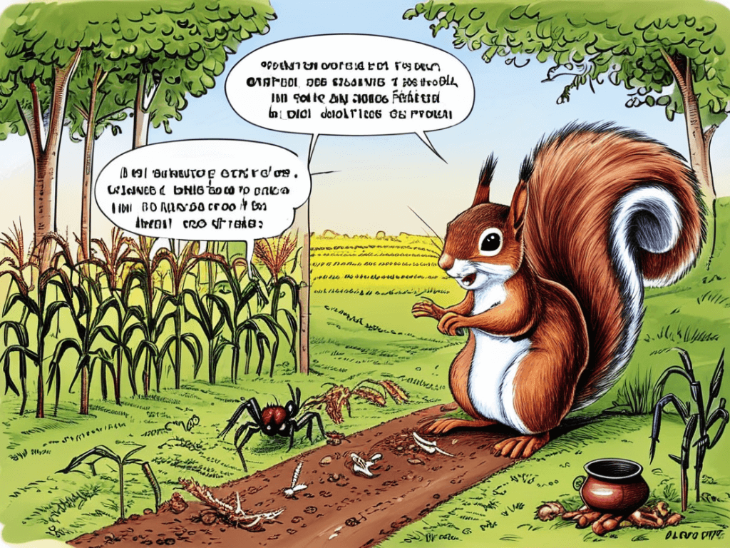THE SQUIRREL AND THE SPIDER | Mythopia